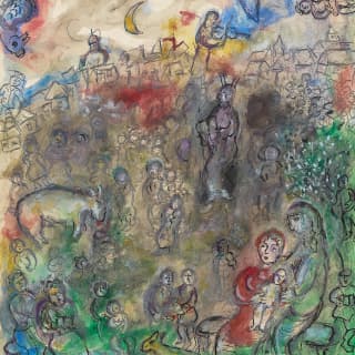 marc chagall techniques