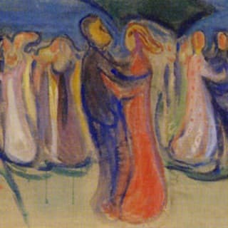 edvard munch technique